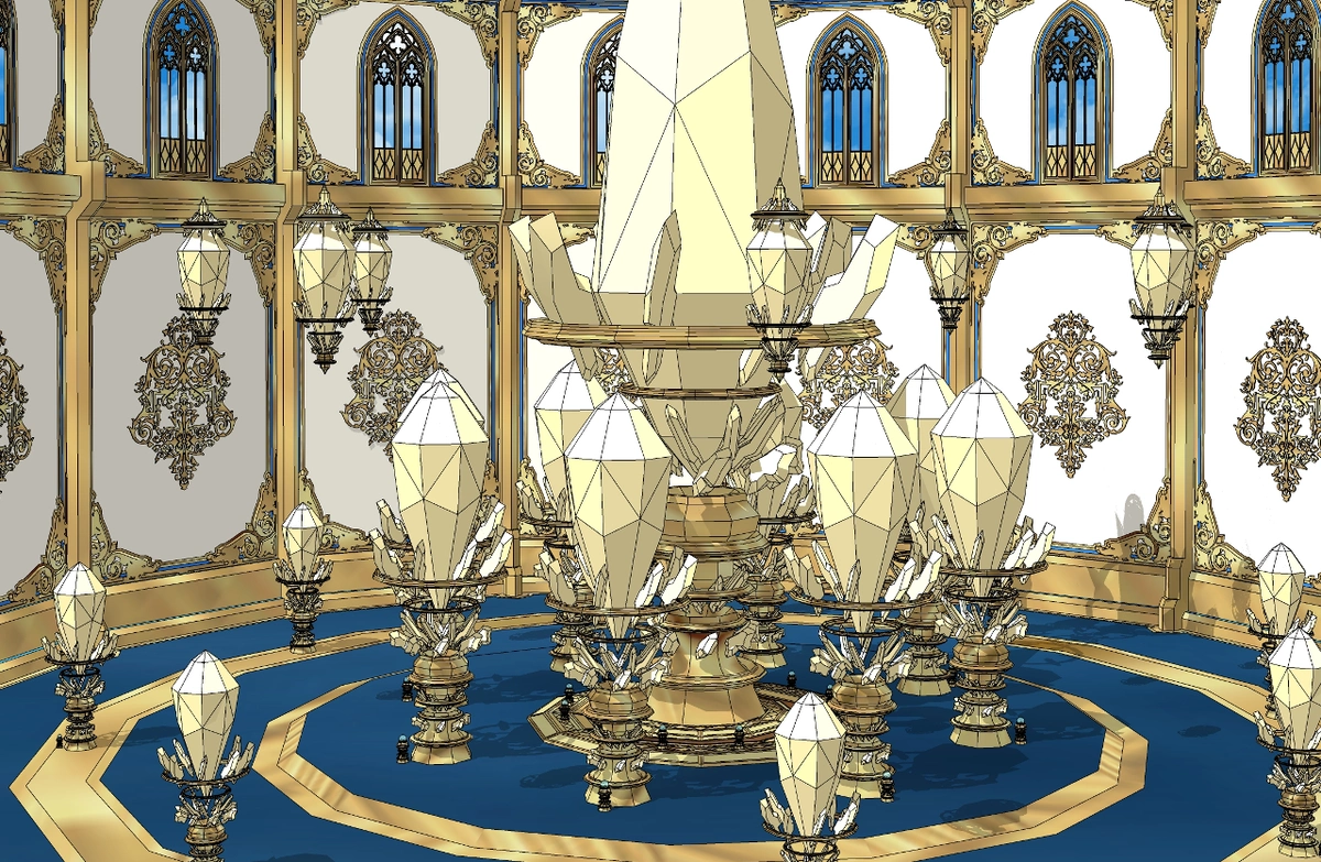 Barrier-Crystal Room