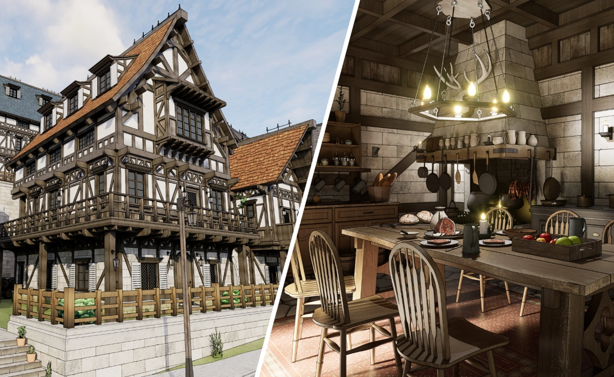 Semble Fantasy_What kind of family's house & village [Full SET]