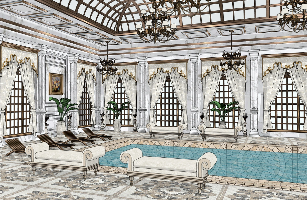 Imperial Indoor Swimming Pool & Indoor Hot Springs