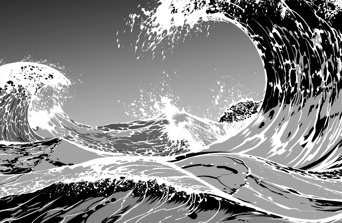 Raging sea 02