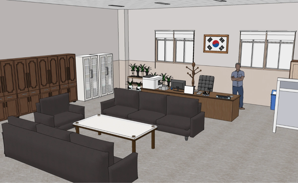 the school principal's office