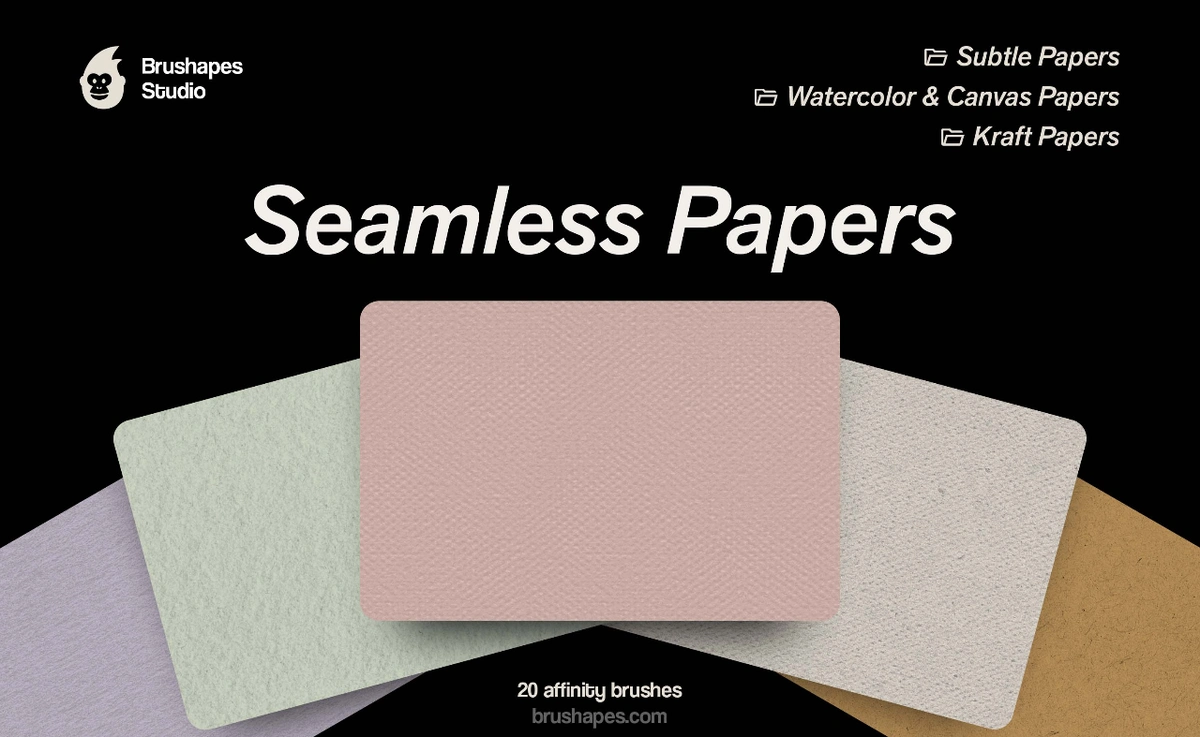 Affinity Paper Texture Brushes