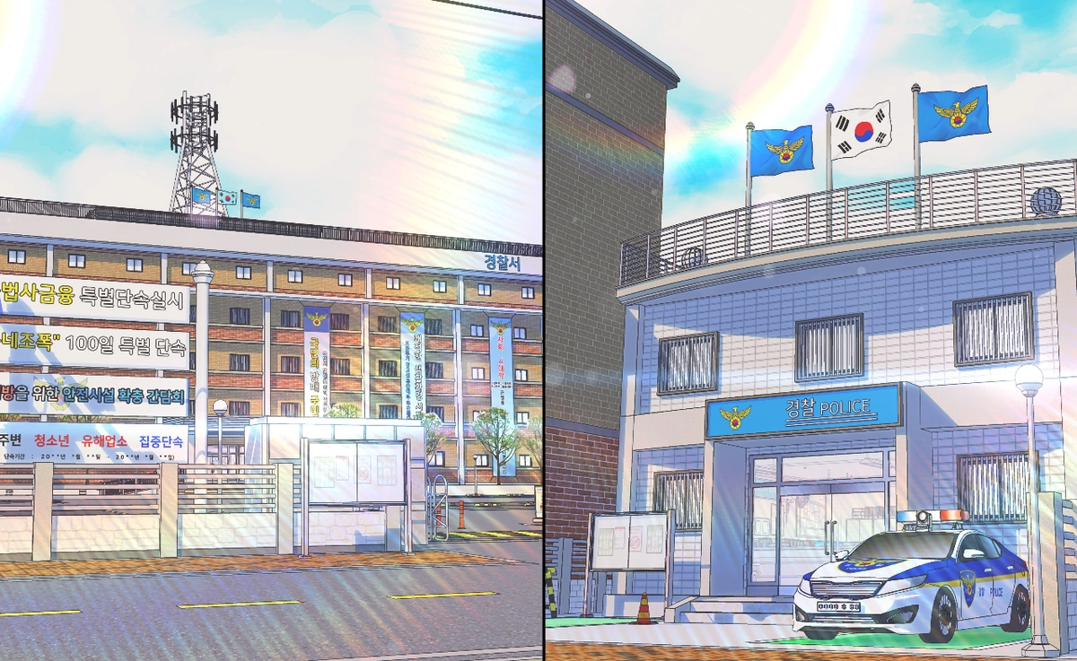 Police station and Police substation
