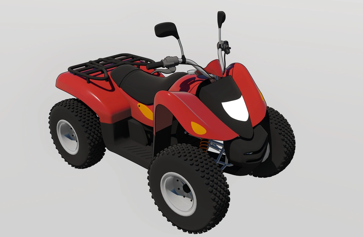 Four-wheeled Motorcycle