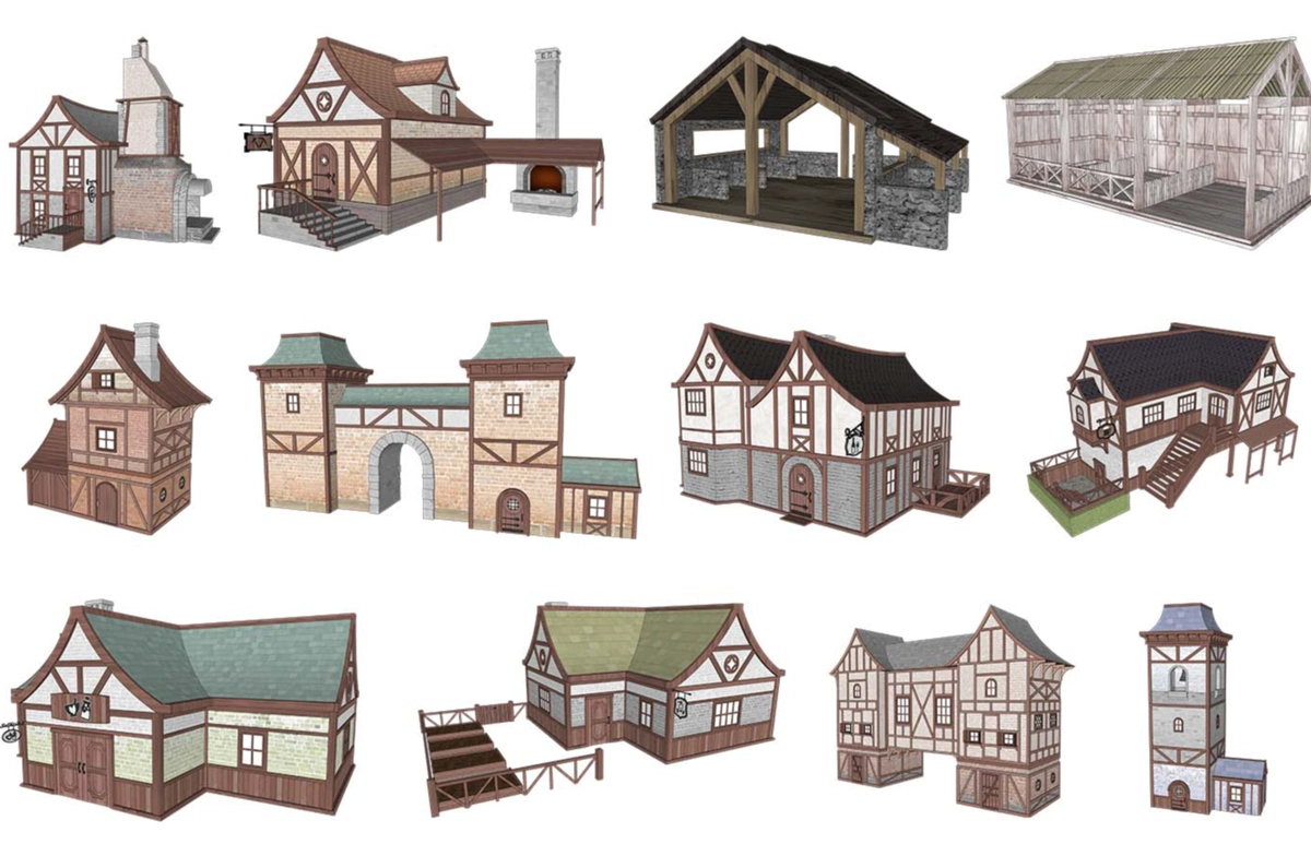 Props Collection - Fantasy Building