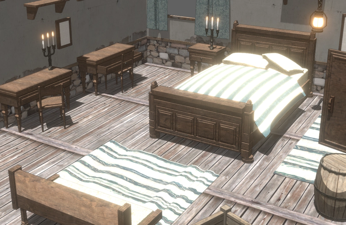 Main character's room