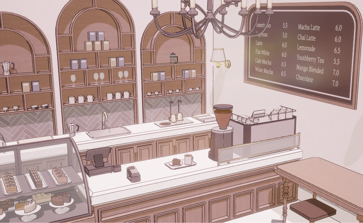 Simple Antique Cafe [Coffee Bar]