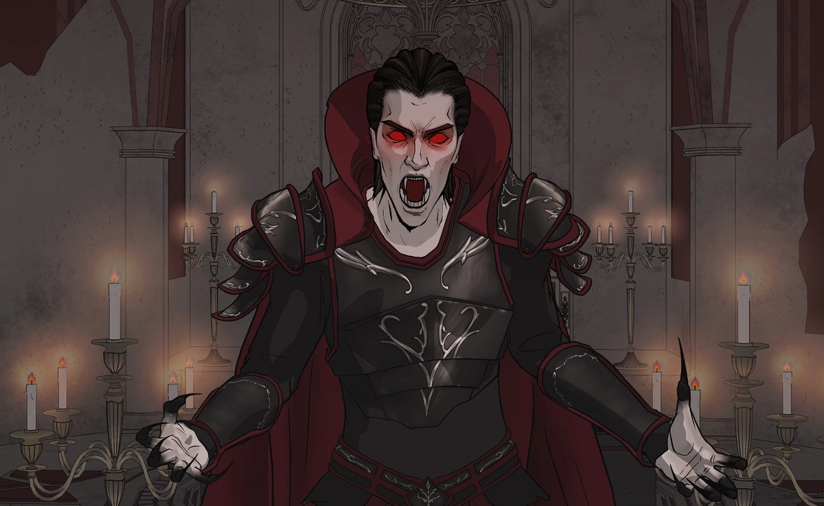 [Monster 3D background brush] D. - Cursed castle