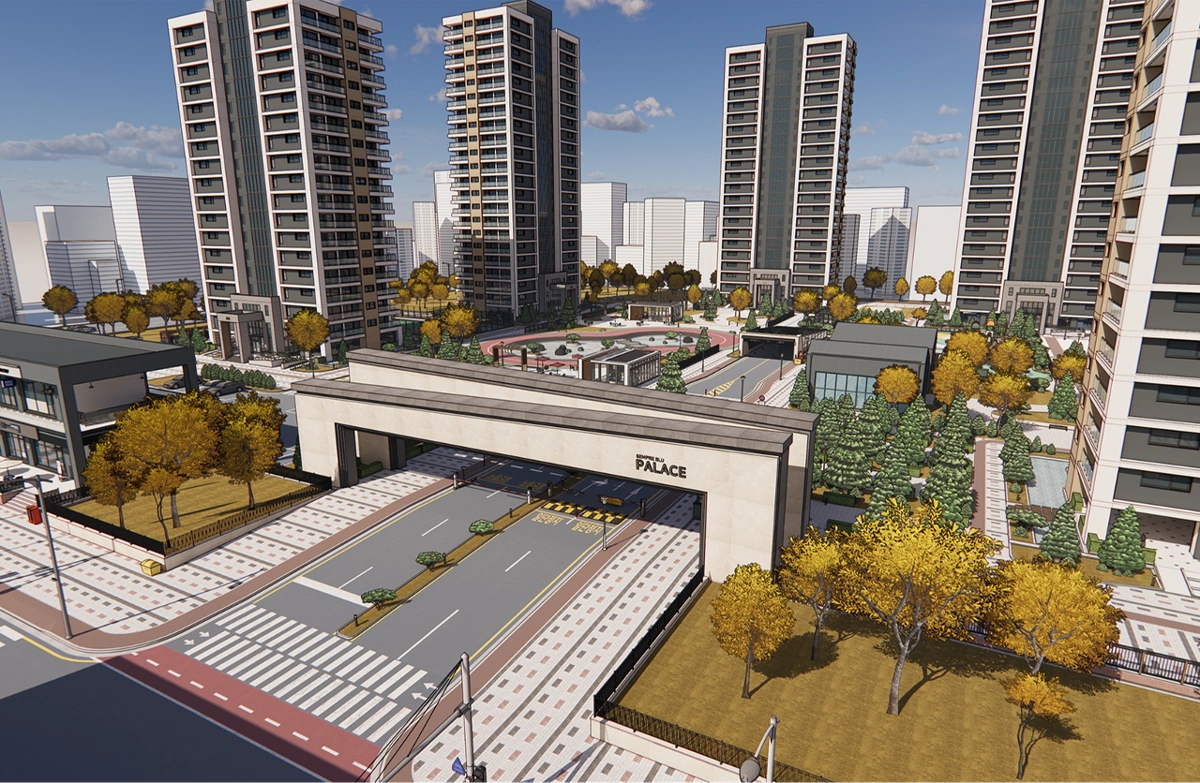 House of the main character! Apartment Package_[Modern Apartment Complex]