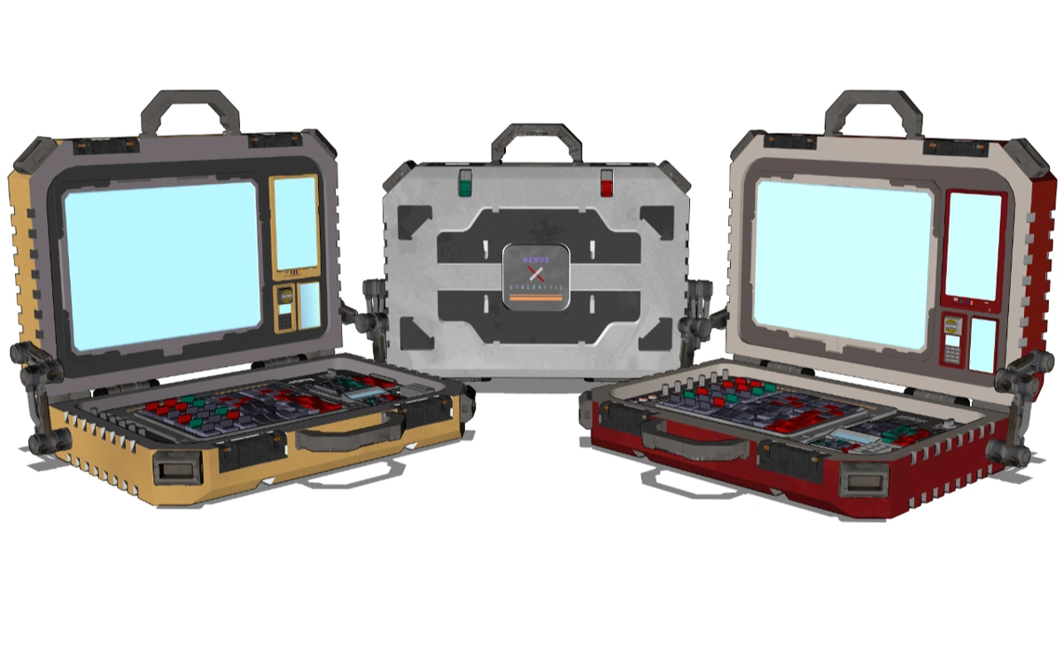 3D SF Cyberdeck (Update)