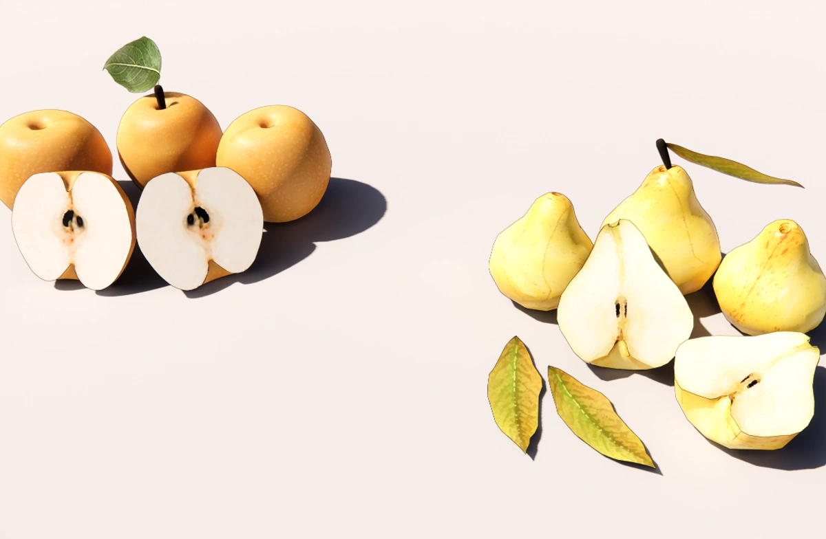 Fruit Series - Oriental, Western Pear