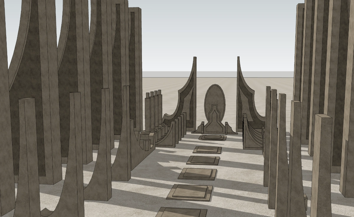 Outdoor ruins