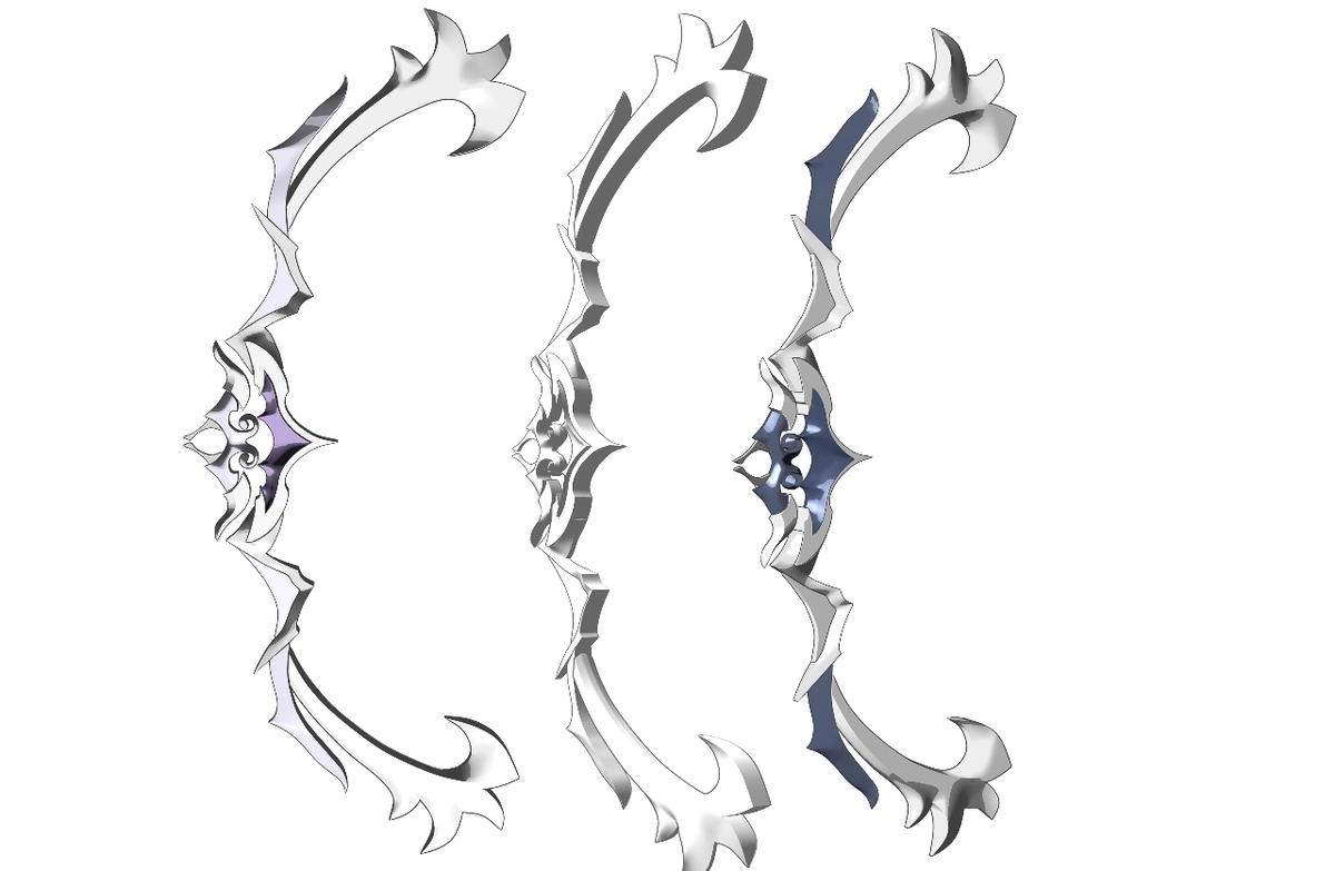 3D Pegasus Fantasy Bow Arrow