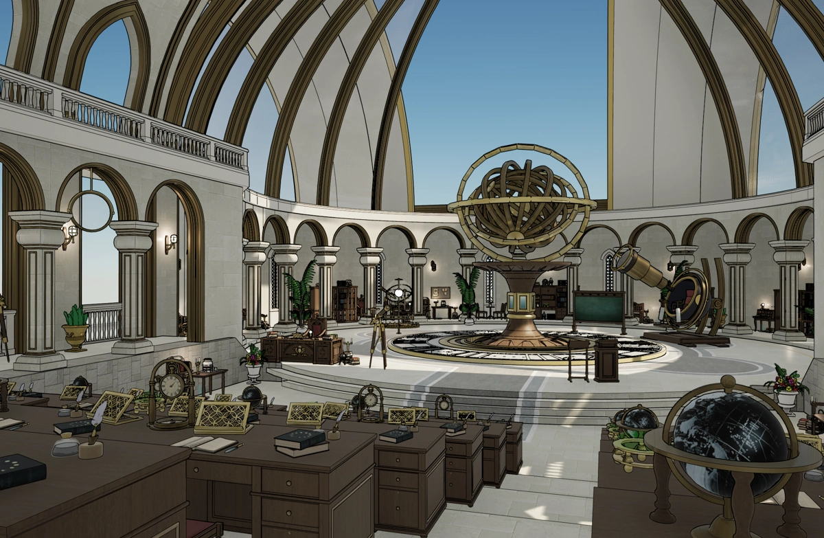 [Snaptun + Sketchup] Astronomy Class. - Astronomical Observatory