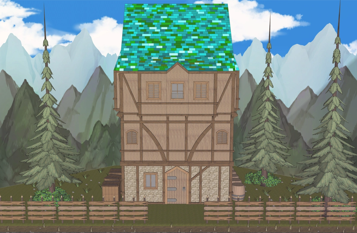 Medieval Village - Ordinary House G-2