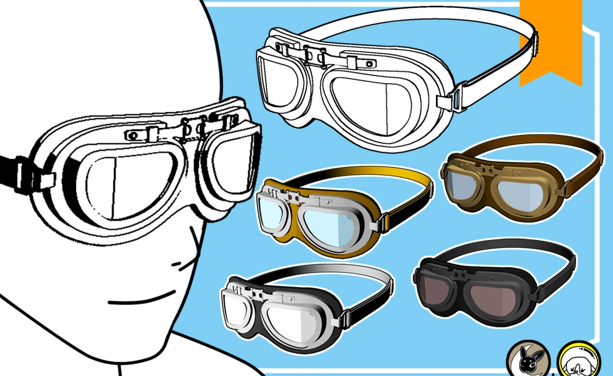 Flight goggles