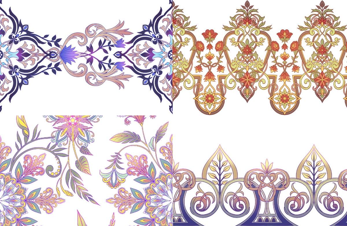 Eight Middle Eastern Patterns