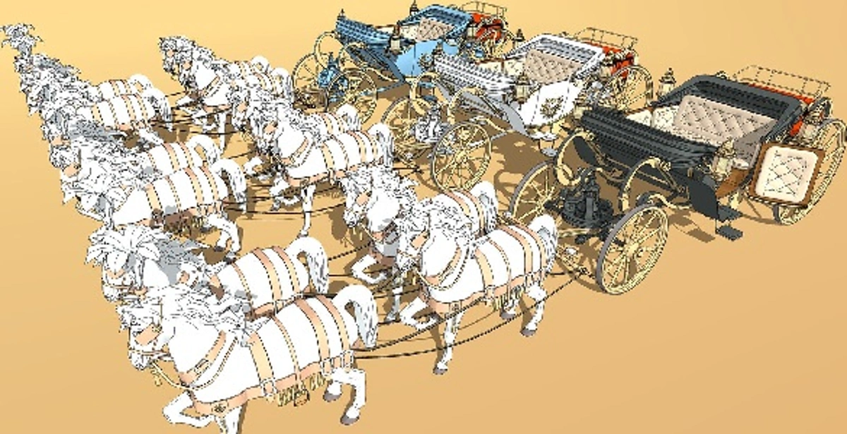 Royal Open Carriage (3 Colors)