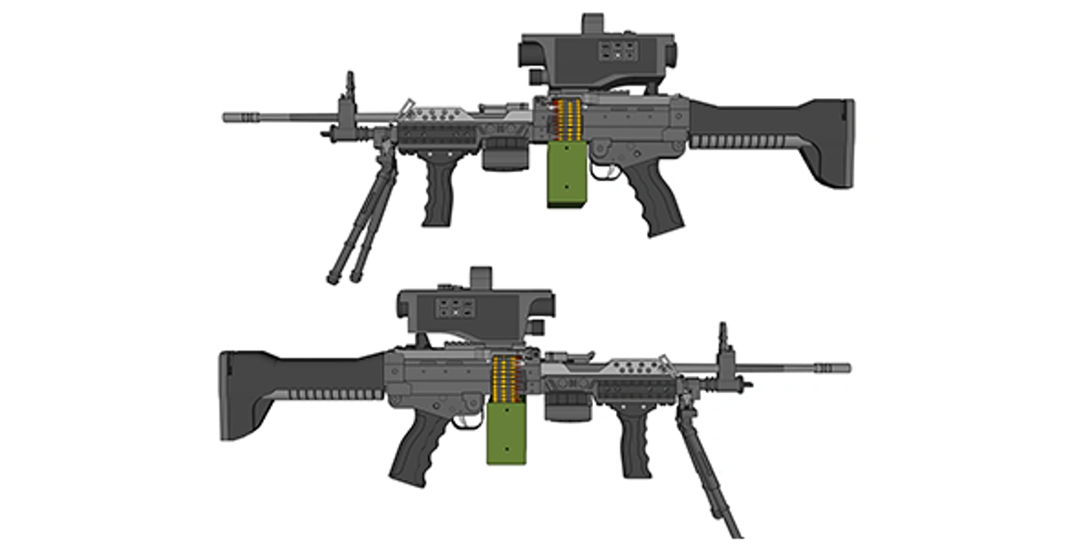 Korea Armed Forces *15 Machine Gun
