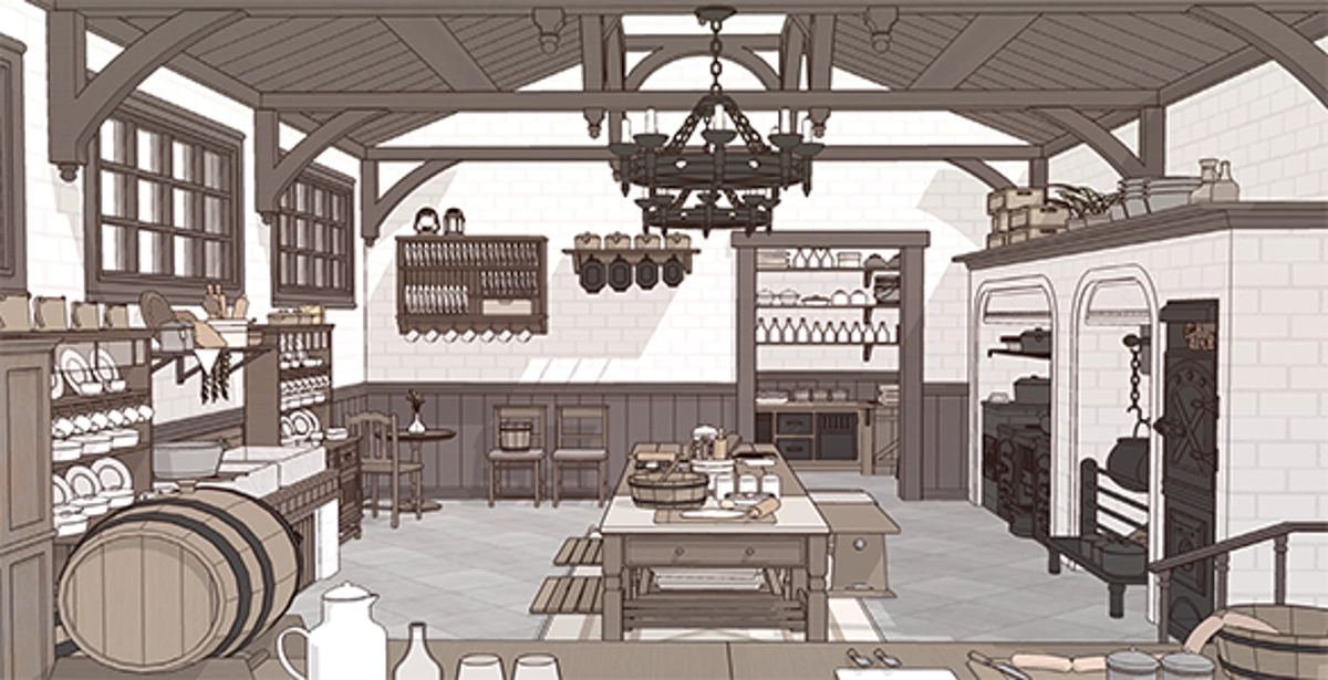 19th Century Servants' Spaces - Kitchen