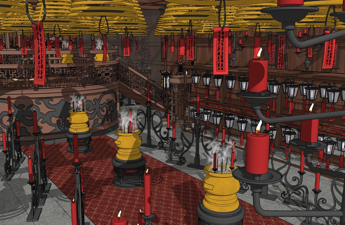 Second Chinese Oriental Background - Prayer Room