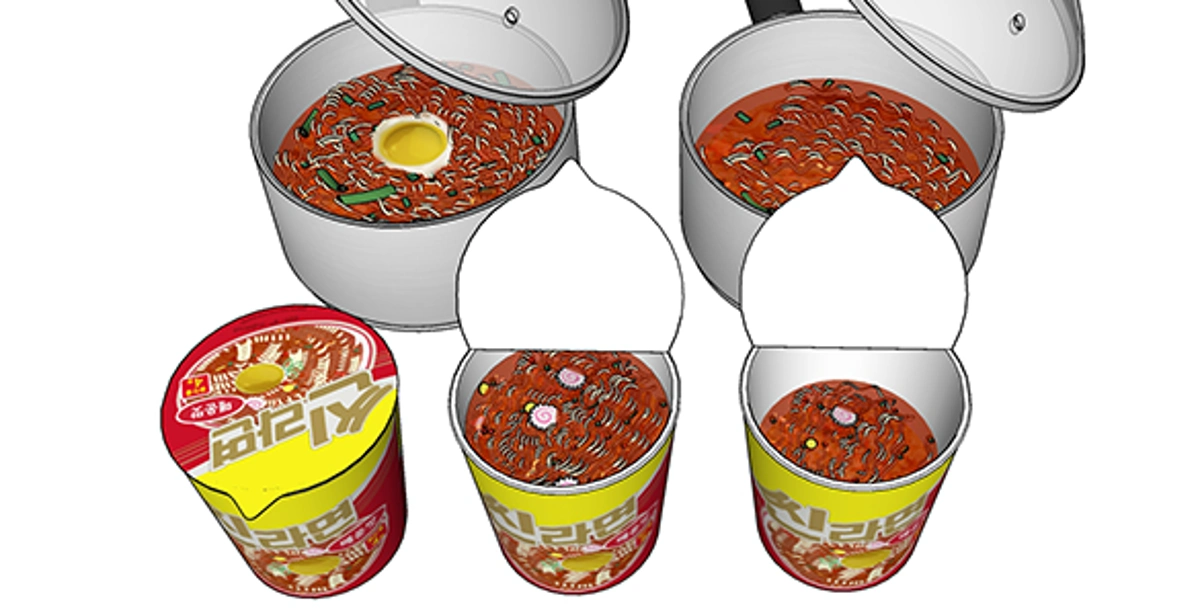 a ramen set