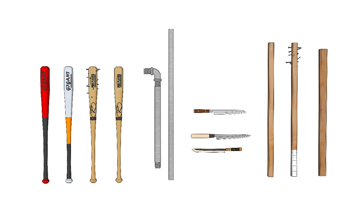 Modern Thug Set (4 types)