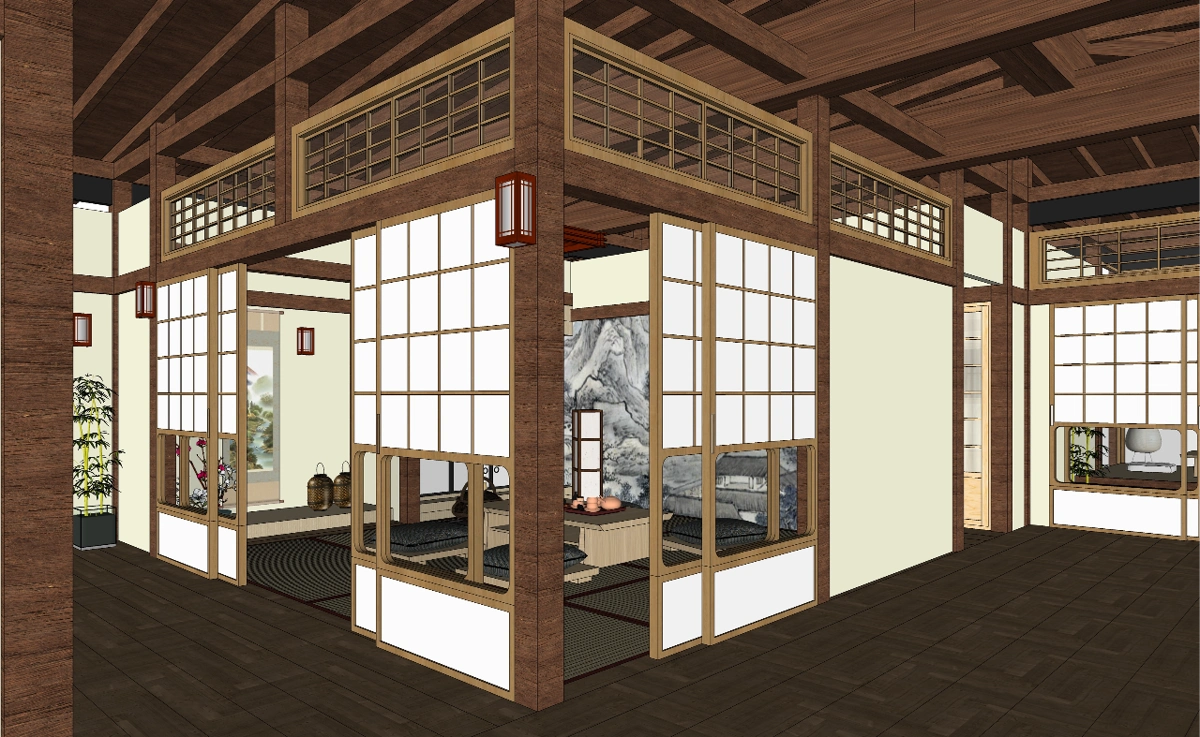 Japanese Traditional House Plans 3d Japanese House 3D Models