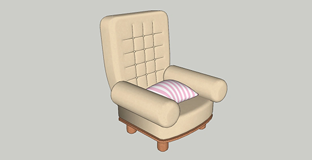 a one-man sofa