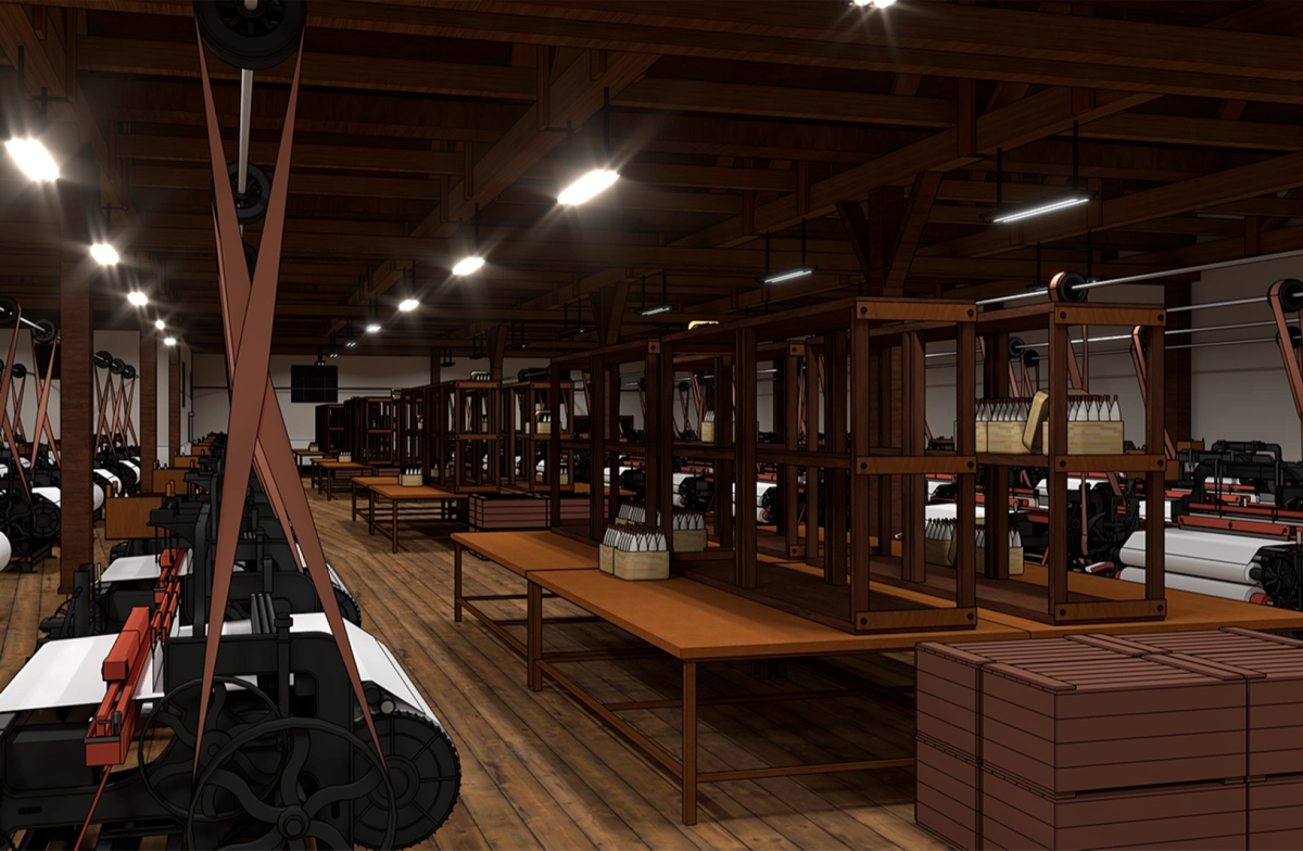 Inside the Gwangju Spinning Factory