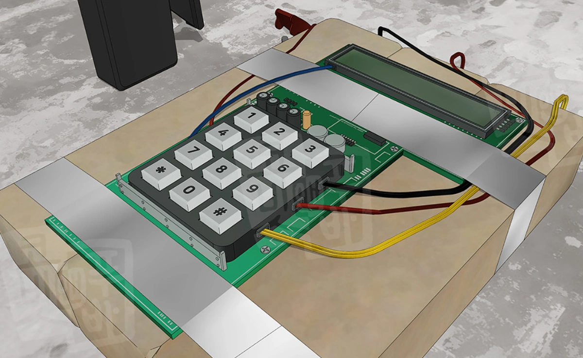 C4 Explosive Bomb Object