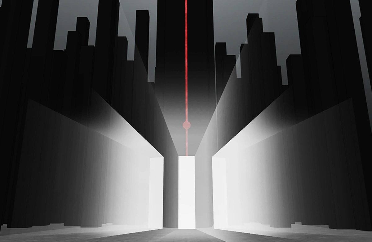 Black Space Moon Fantasy Background