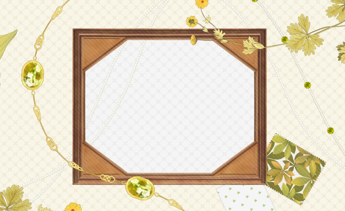 Romantic Vintage 2D Set: Circus, Frame, Deco, Fashion Brush