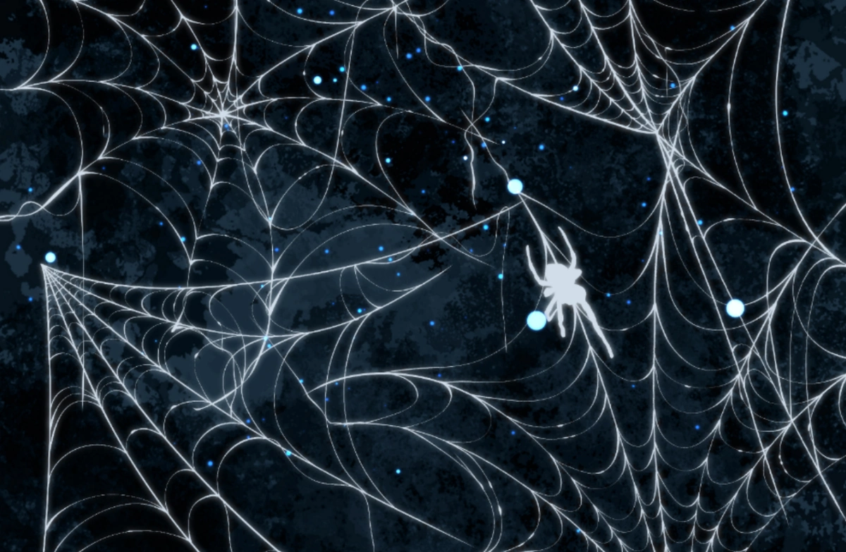 CSP Pretty Cartoon Web 1 Spider Brush 5p