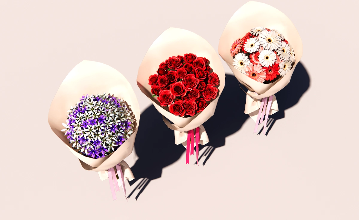 [Video] 3 bouquets