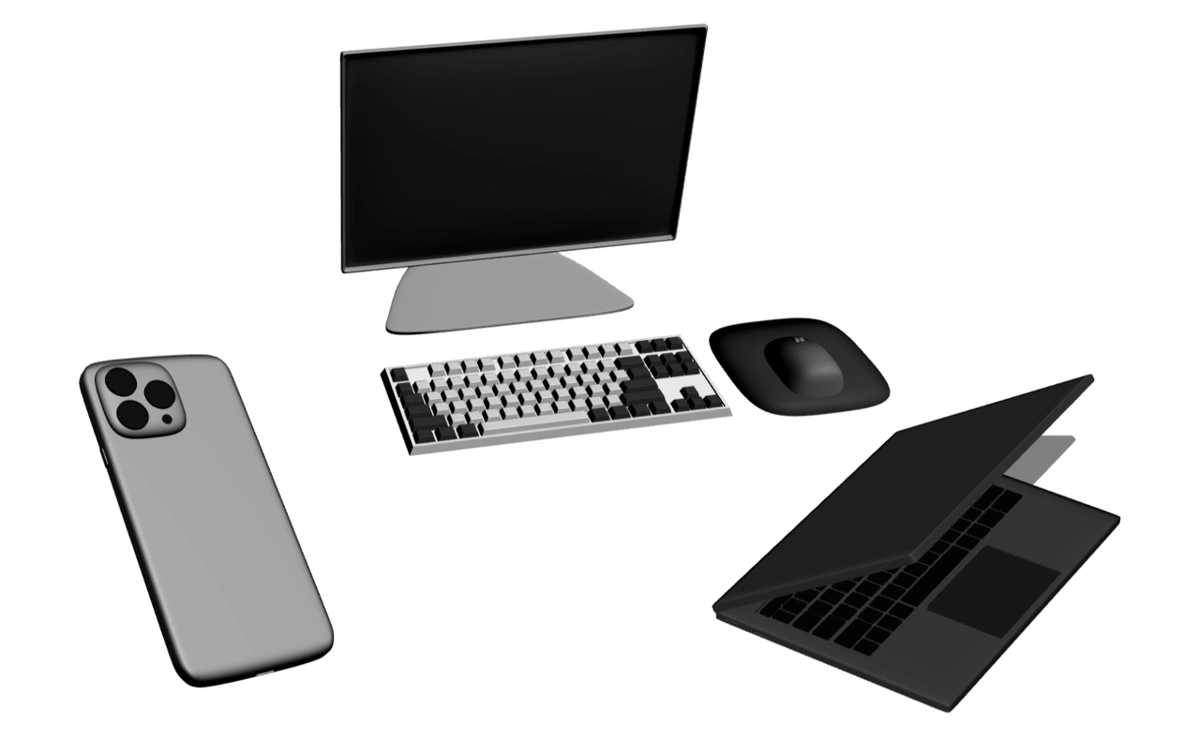 Electronic device set