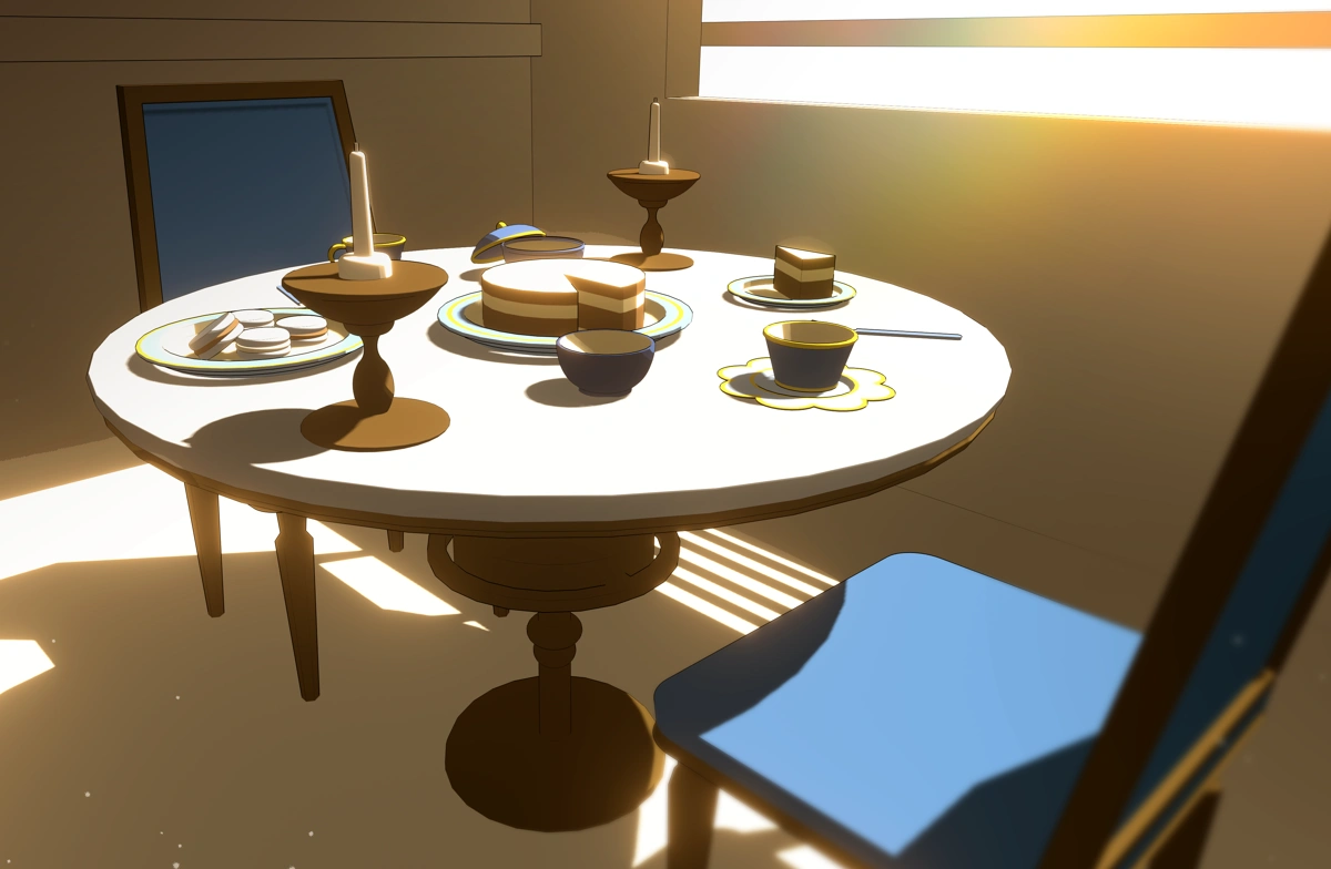 디저트 테이블 세트