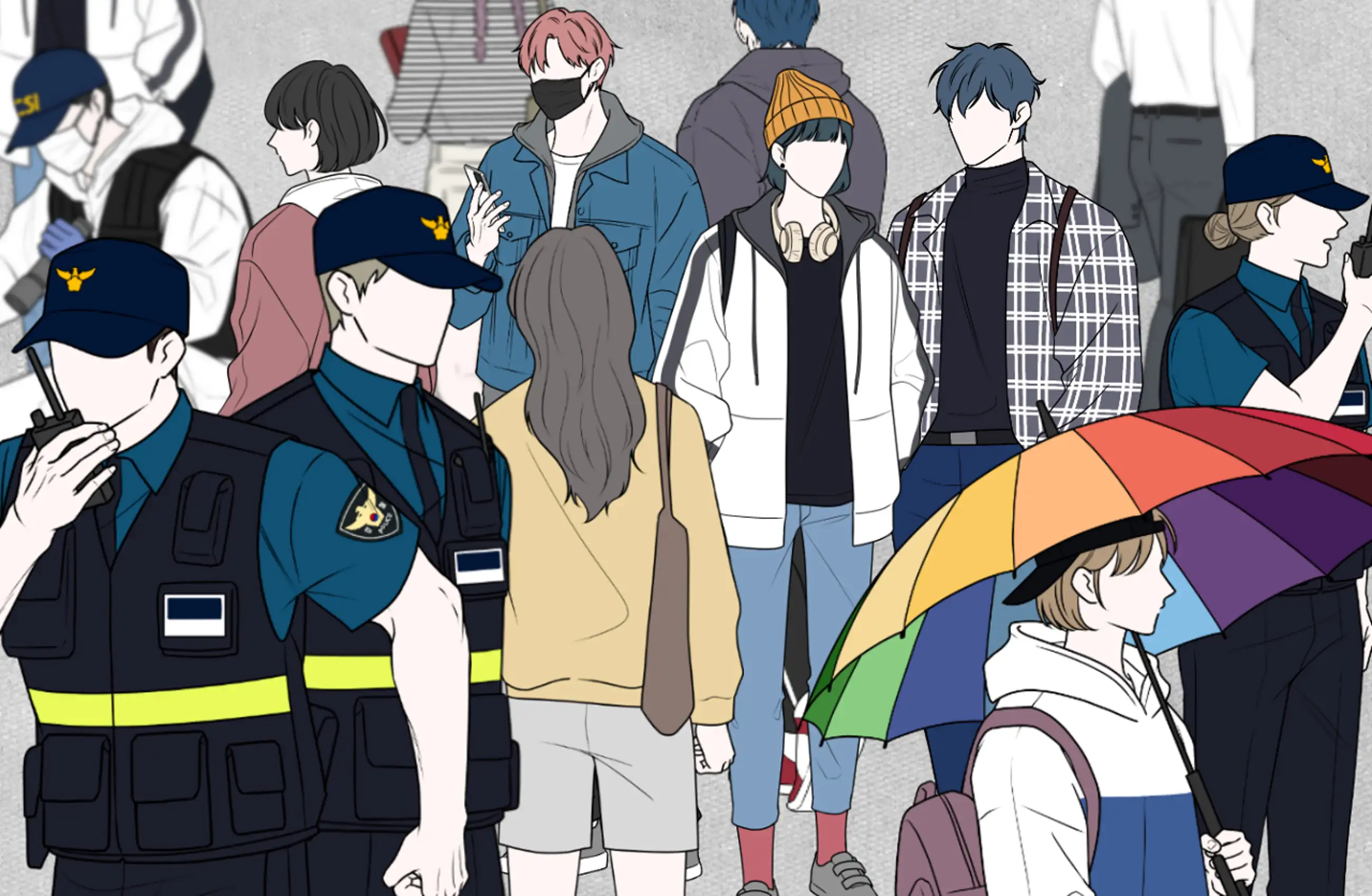 Police Extra (D,E) for rich webtoons
