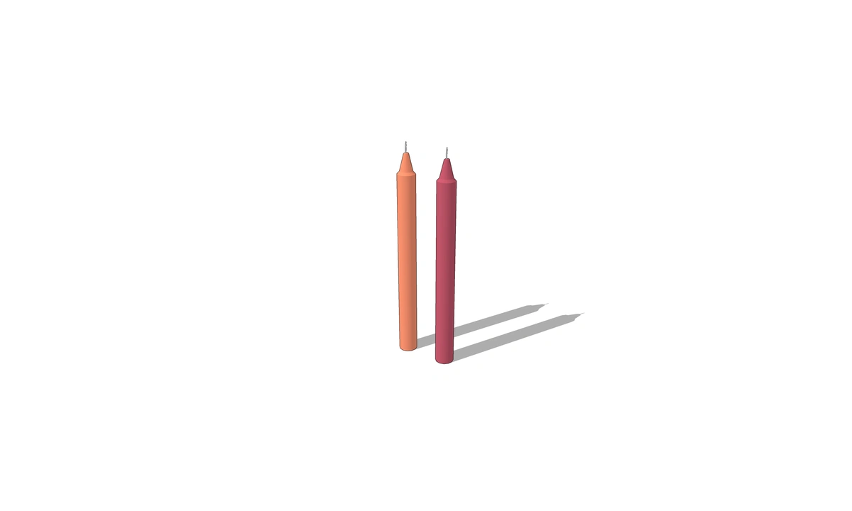 Low-Temperature Candle