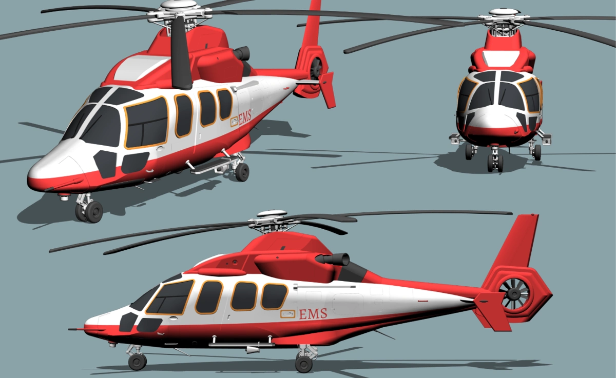 EMS Helicopter (Emergency Medical Helicopter)