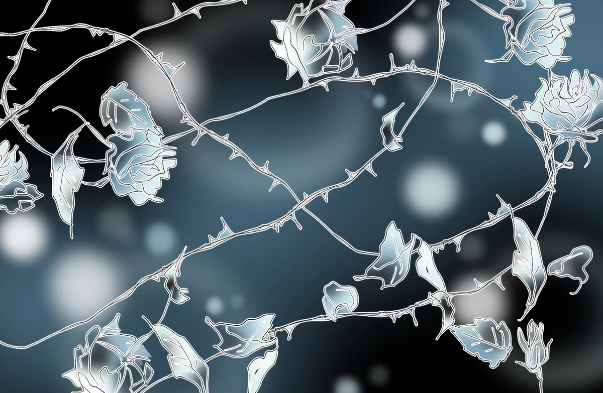 Ghost Roses Wandering Through the Night