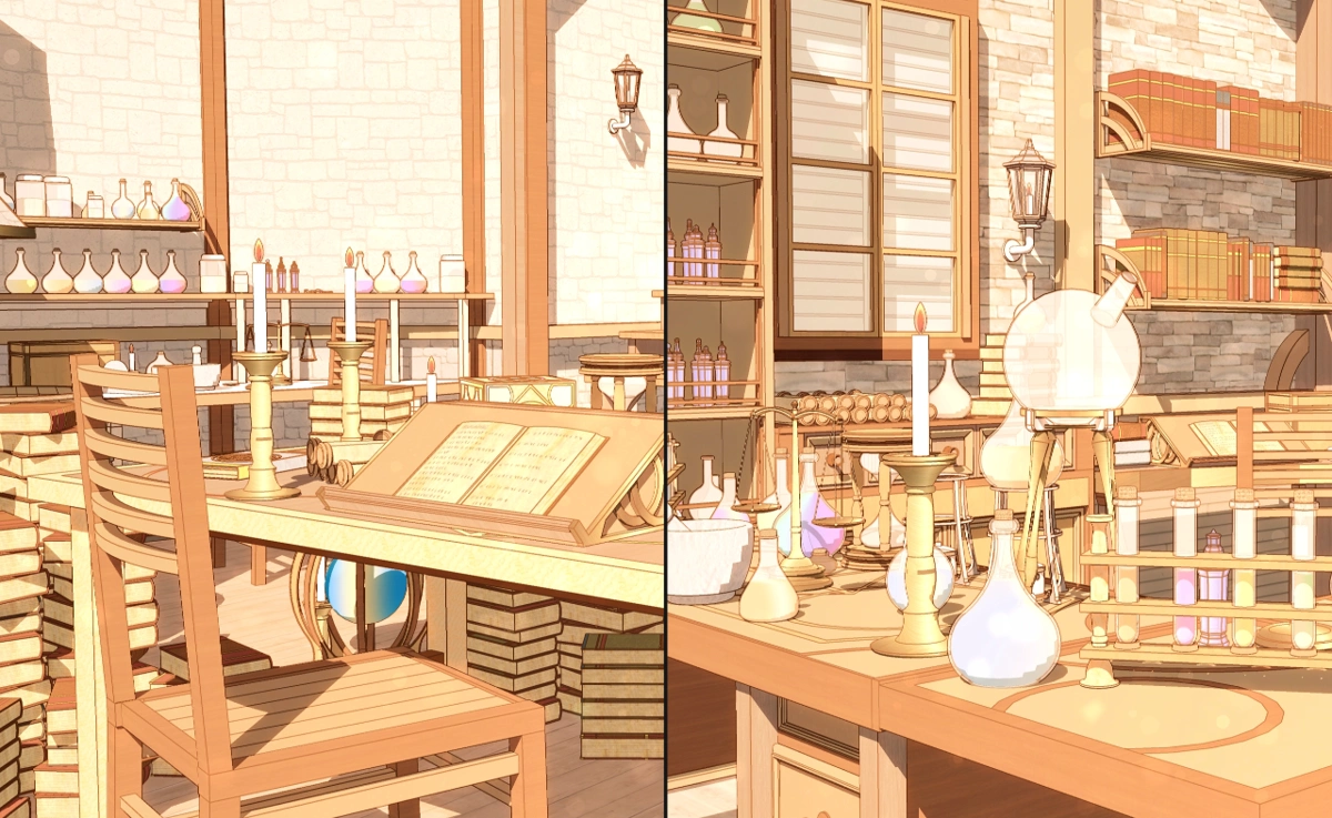 Magic and alchemy lab