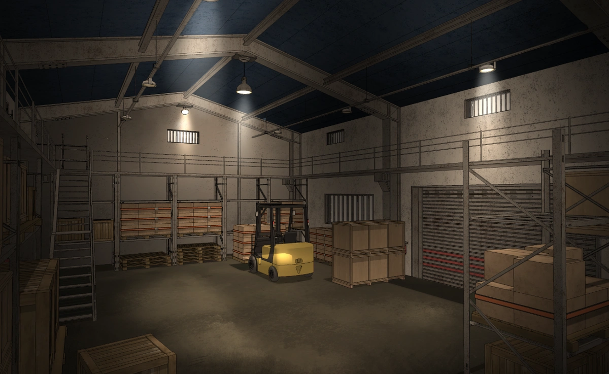 [Modern Department Store] Vintage Logistics Depot