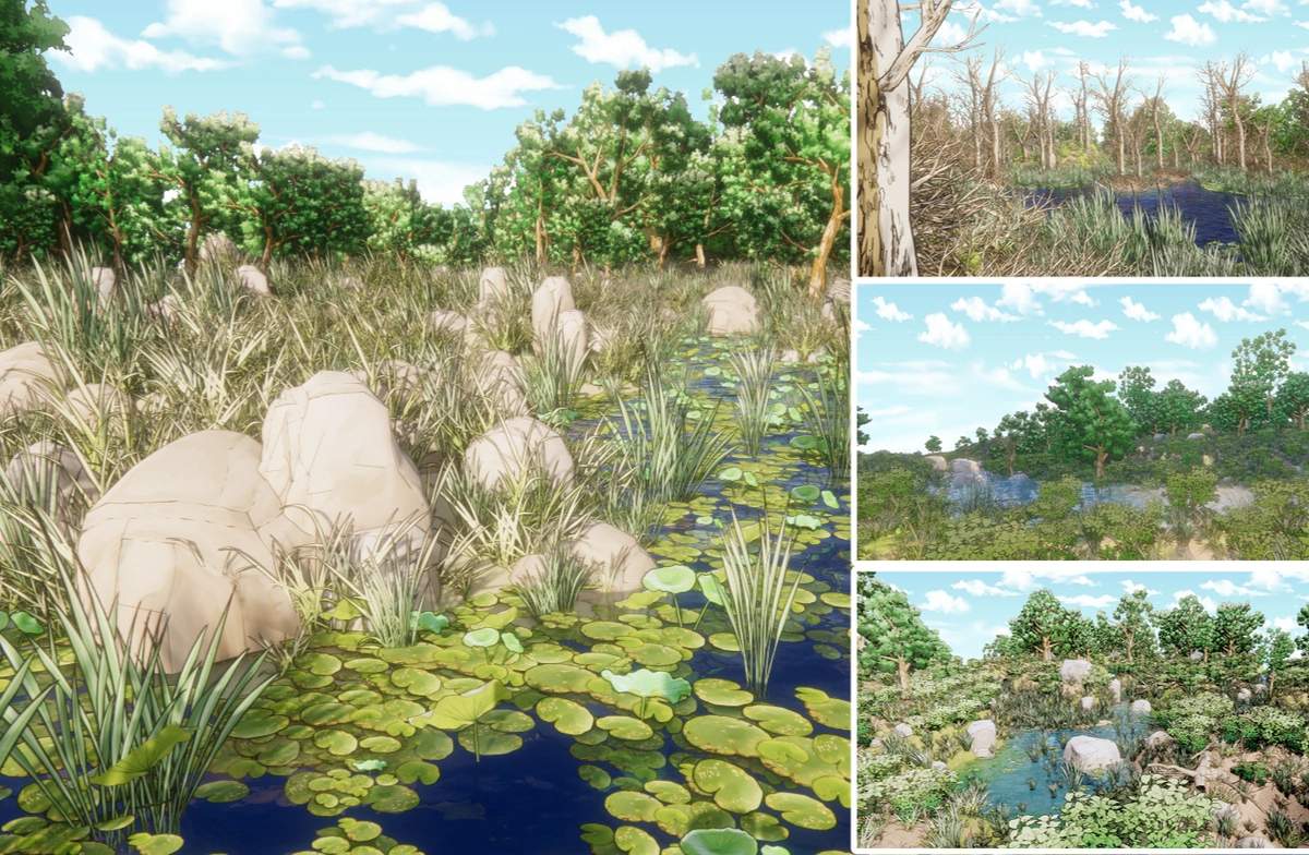 Swamp A to E (Full Set)