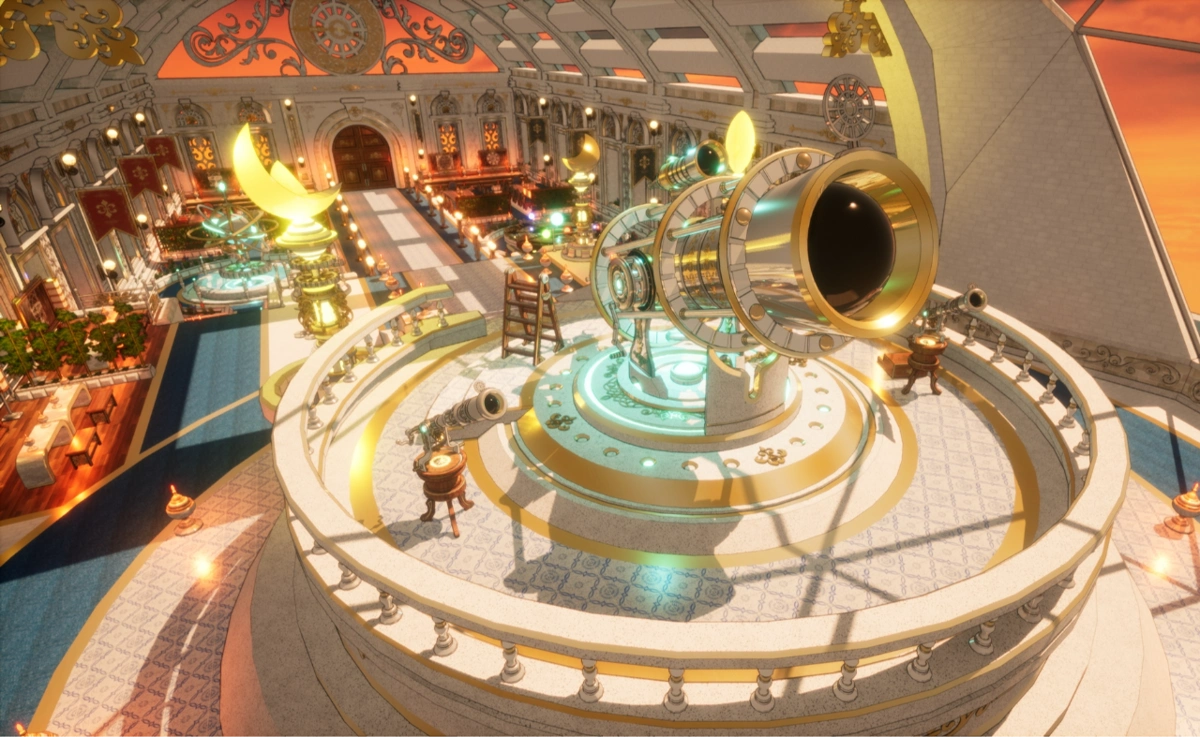 [Snaptoon + Sketchup] Astronomical Observatory (Indoor)