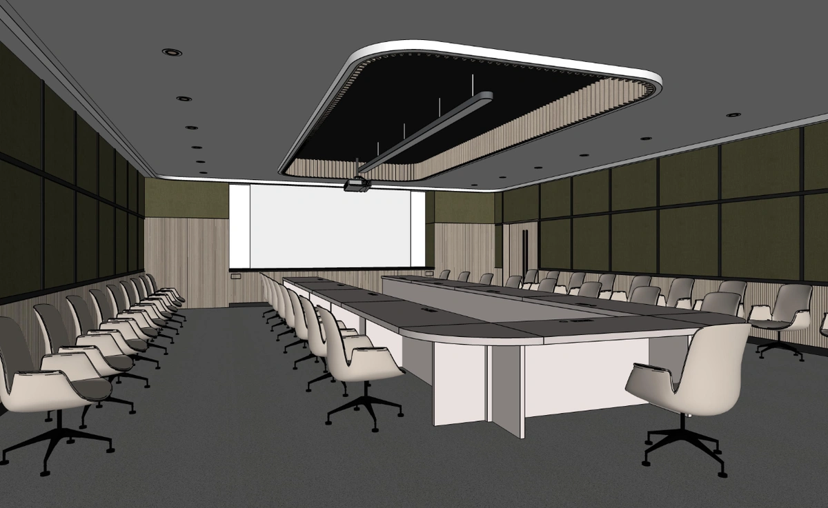 Modern conference room