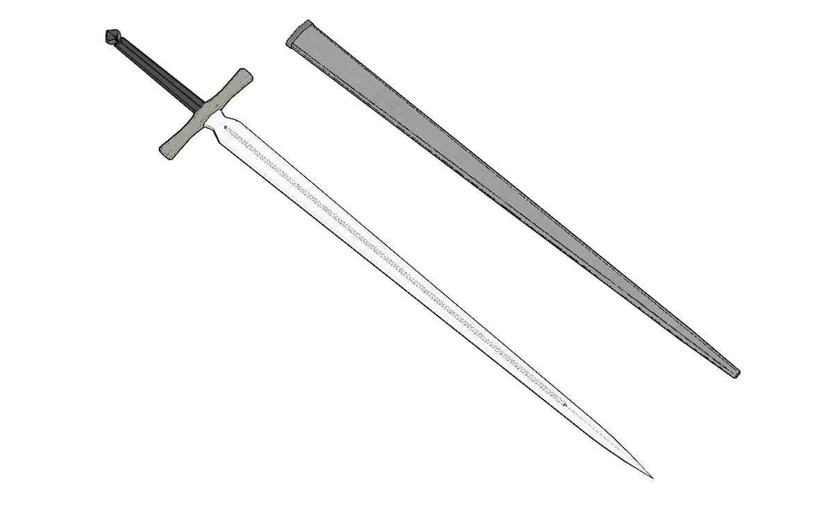 Long sword, sword, weapon, sword : display immediately without ...