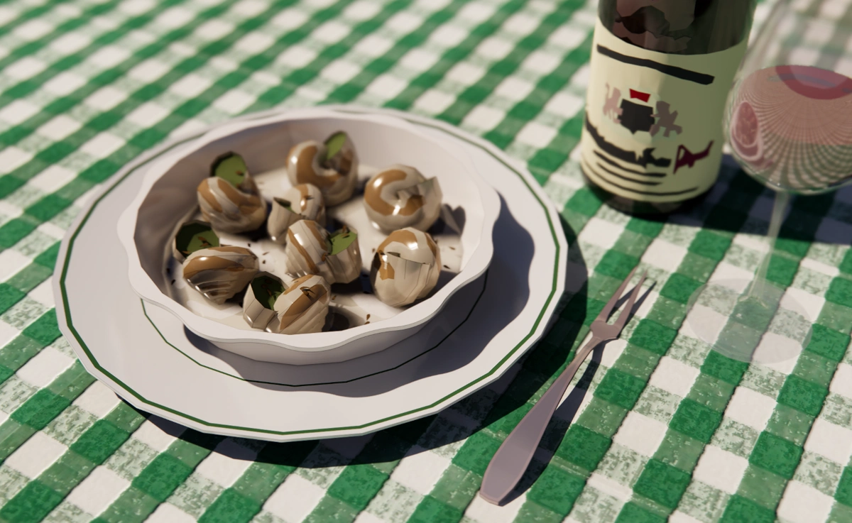 [Video] French food Escargo