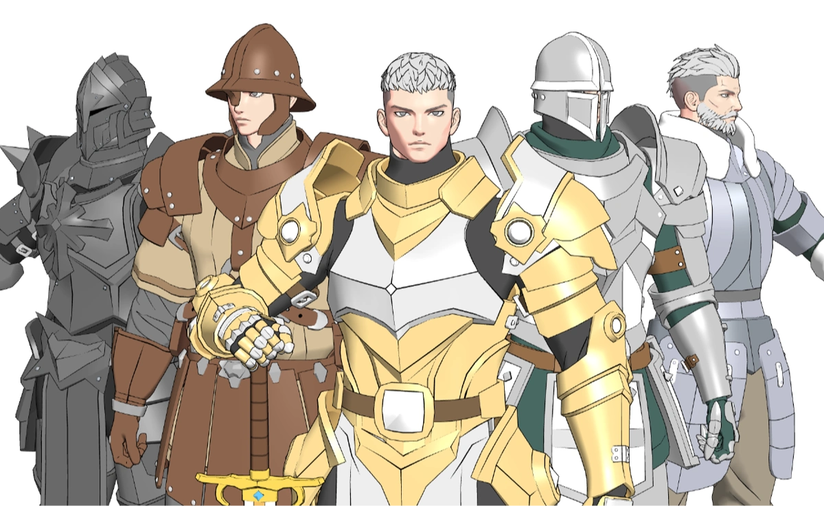 Knight of the Kingdom / 3D Armor Set / Full Set