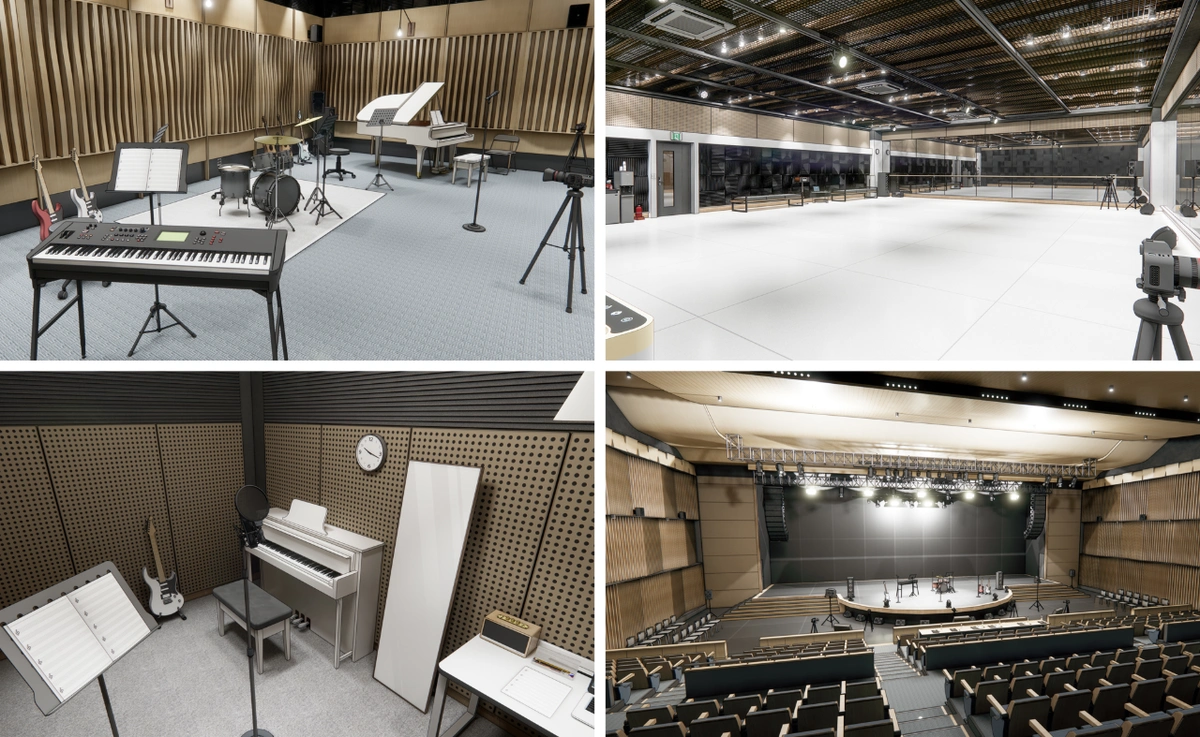 Idol boarding school [Practice room set of 4]
